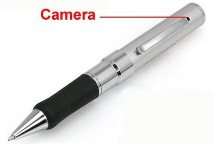 Stealth Pen Camera Pen with spy camera DVR and microphone