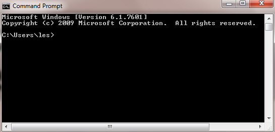 Using DOS commands to help with your network and IP cameras